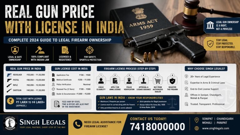 Real Gun Price With License in India | Legal Guide 2026